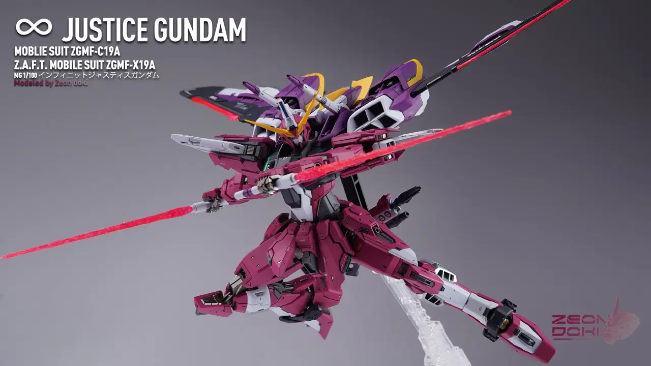 MG Infinite Justice Gundam - Myniatures