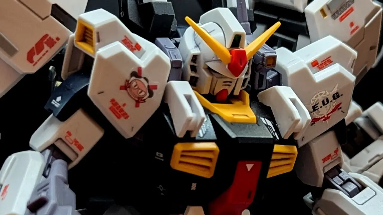 Custom Gundam HG Mark 2 × MG Nadleh - Myniatures