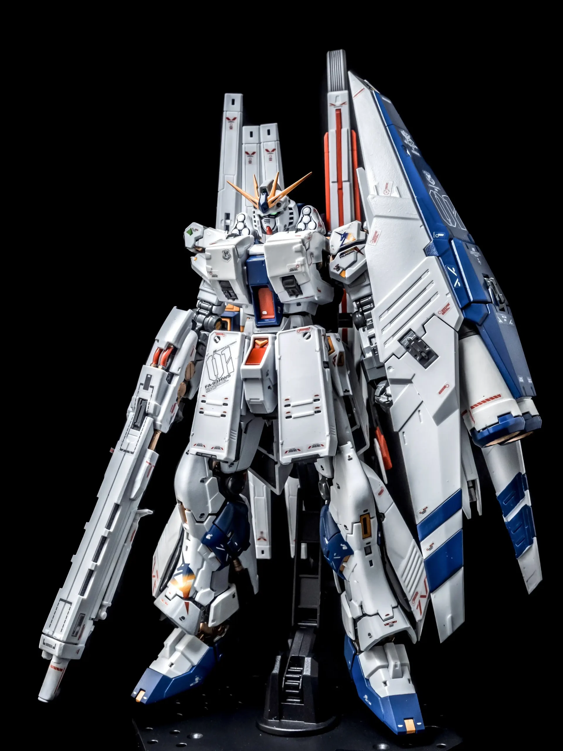 Custom Paint RG 1/144 RX-93ff ν Gundam HWS - Myniatures