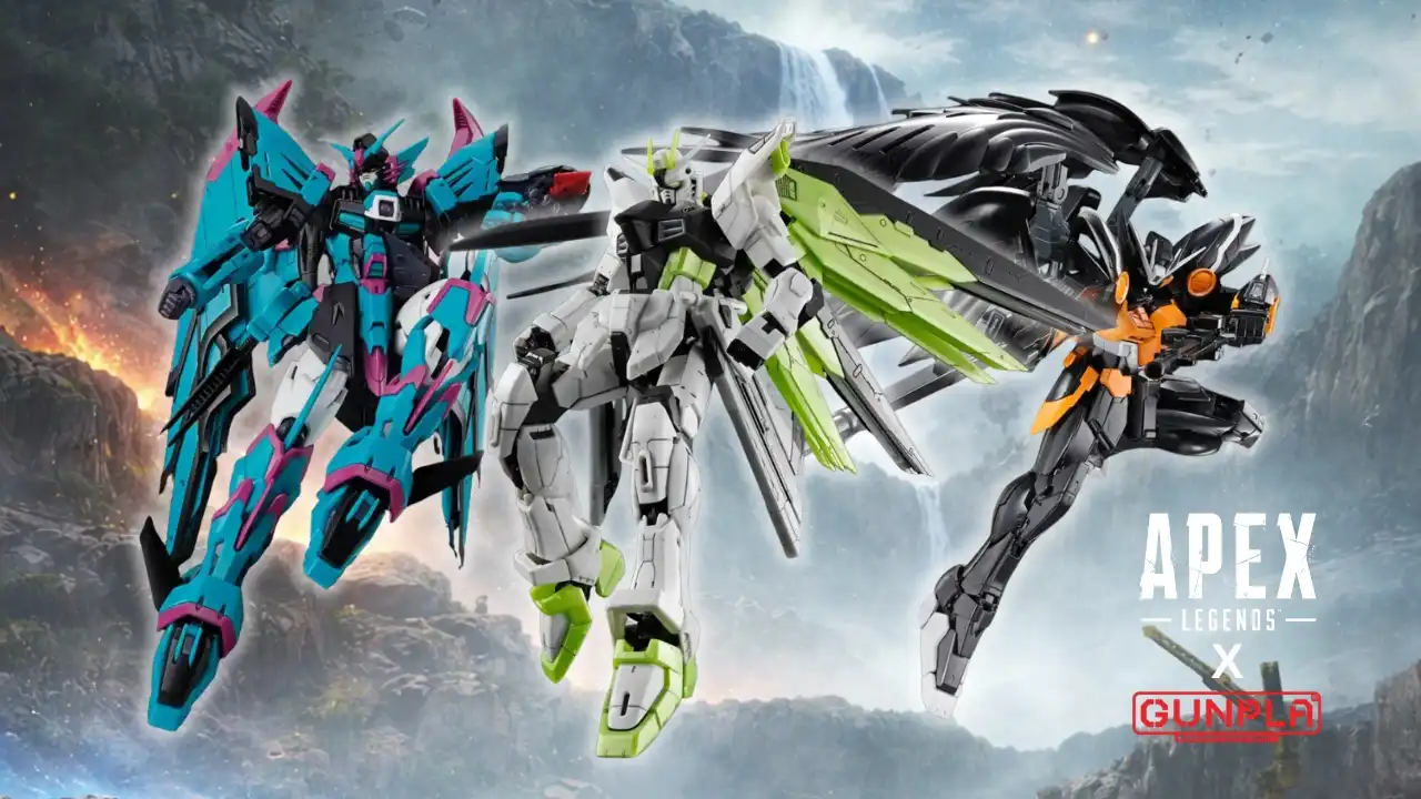 Apex Legends x Gundam Collaboration: All 3 RG Kits Now Open for Pre ...